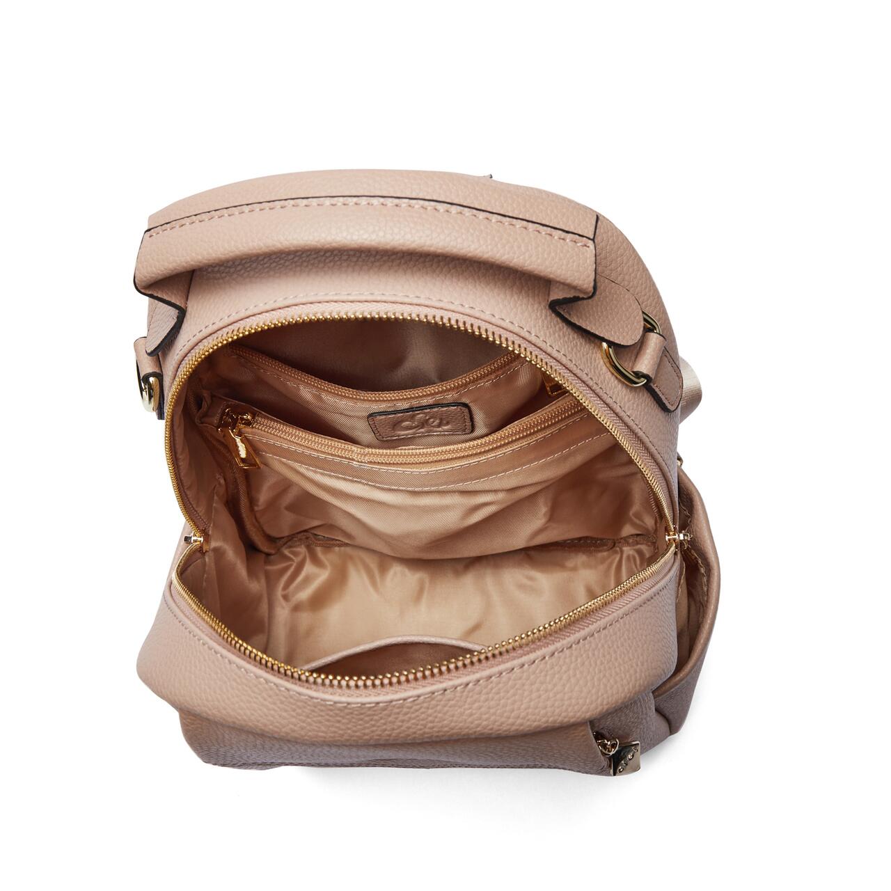 C'iel bundle - Rucsac piele Sage nude & Geanta Loane - Ciel Bags